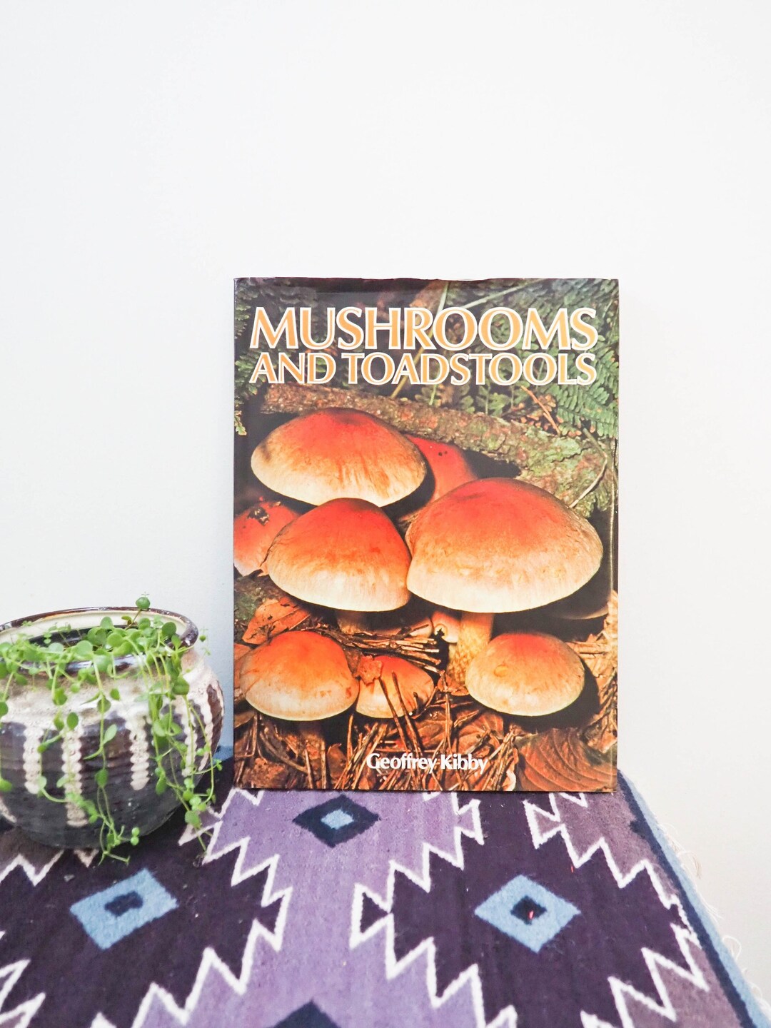 Mushrooms & Toadstools - Geoffrey Kibby - 1977 Vtg Mushroom Species ...