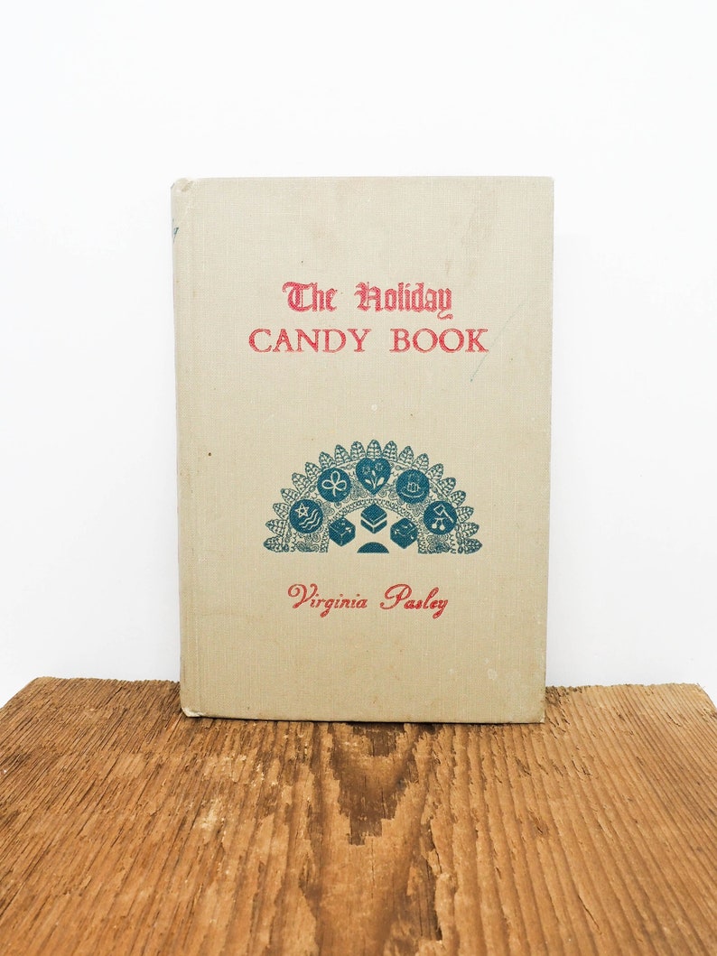 The Holiday Candy Book Virgina Pasley 50s Cookbook - Etsy