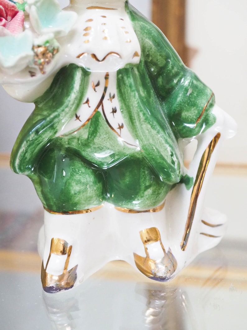 Vtg Japan Cute Boy Figurine Green St Patricks Figure - Etsy
