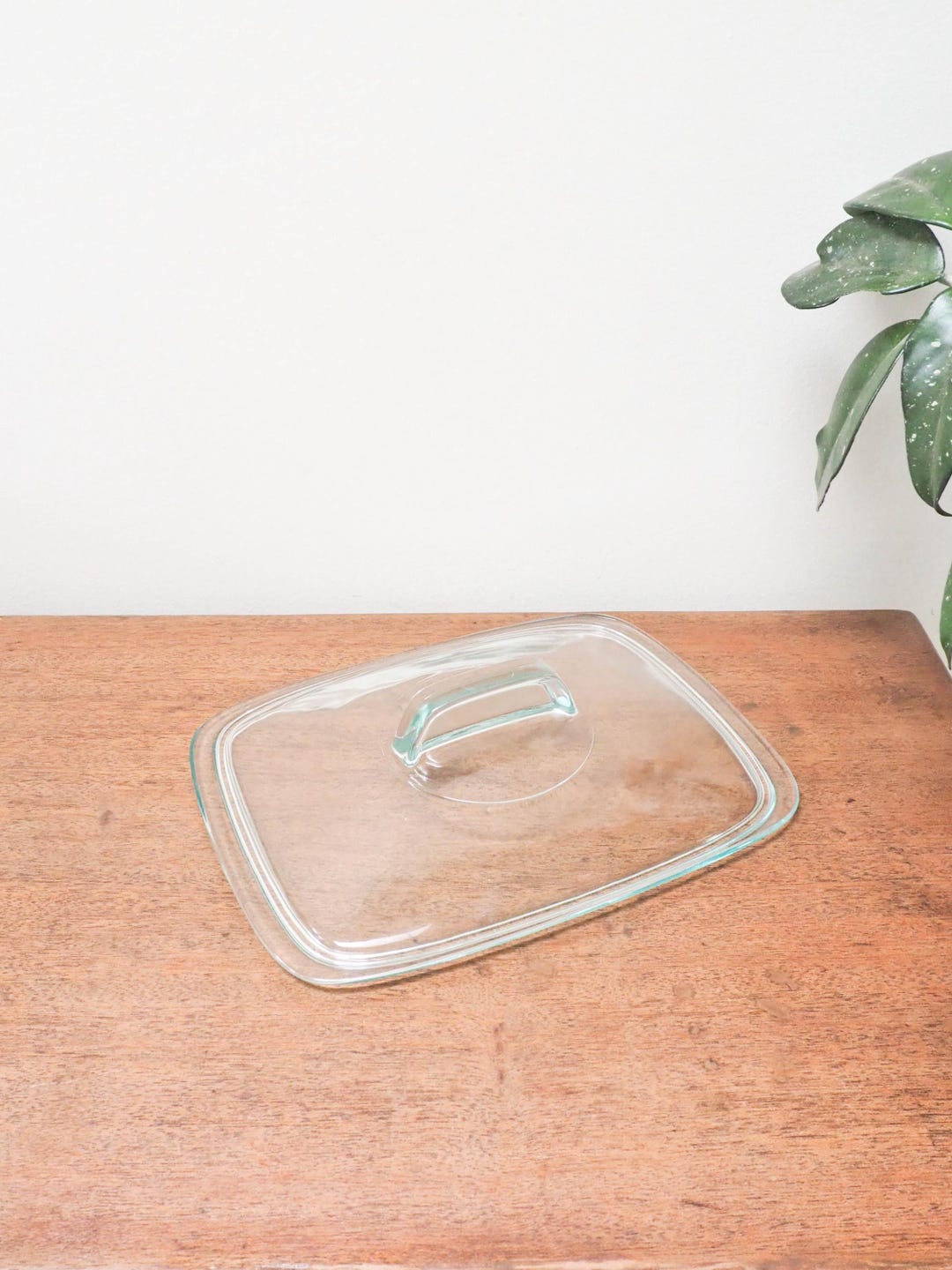 Pyrex Rectangular Lid - C624 - Clear Rectangle Pyrex Lid - Corning ...