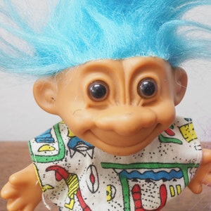 Vtg Troll Doll - YOUR CHOICE - 90s Russ - Ace Novelty Co - Purple Hair ...