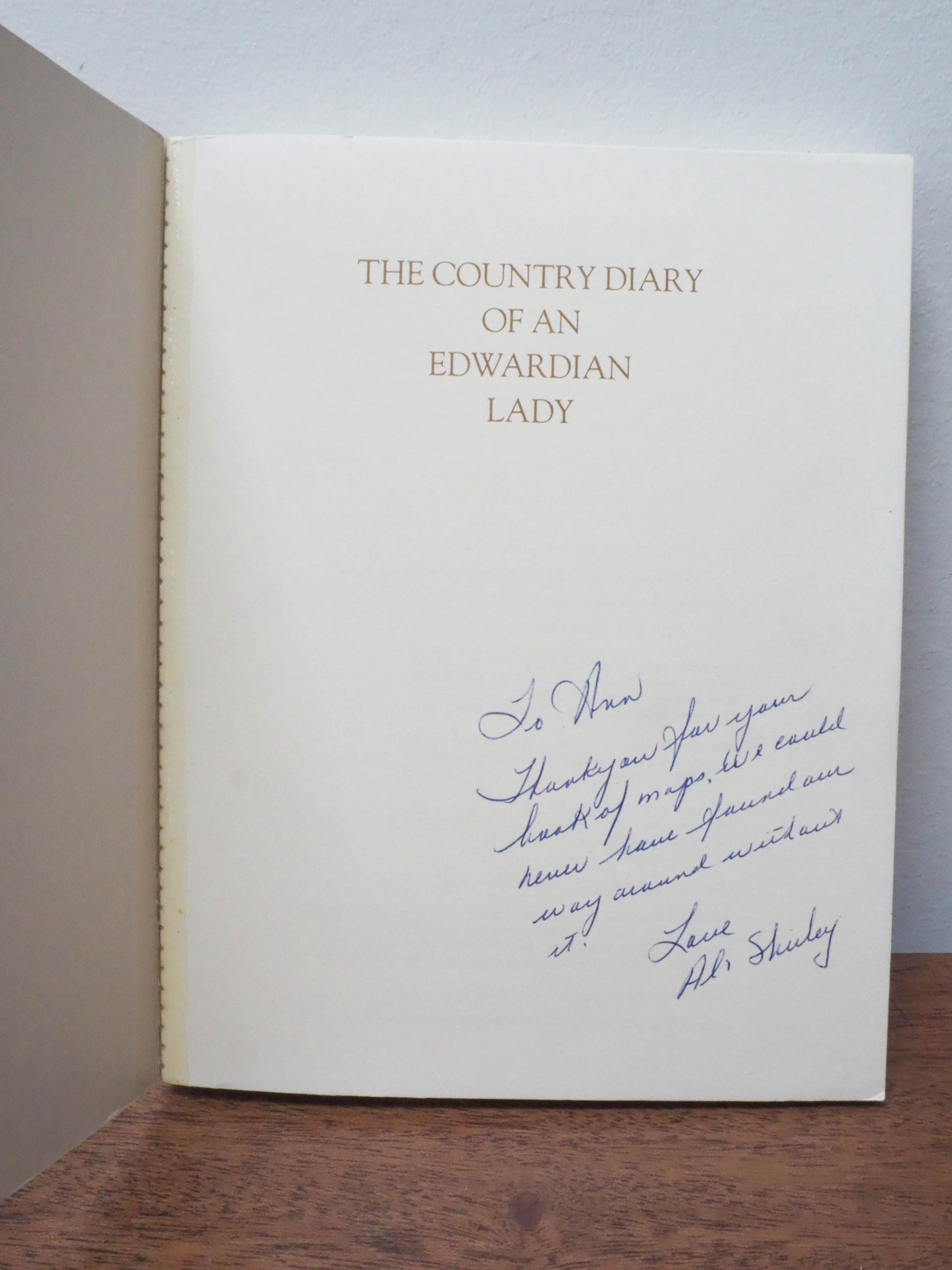 1987 the Country Diary of an Edwardian Lady - Edith Holden - Smaller ...