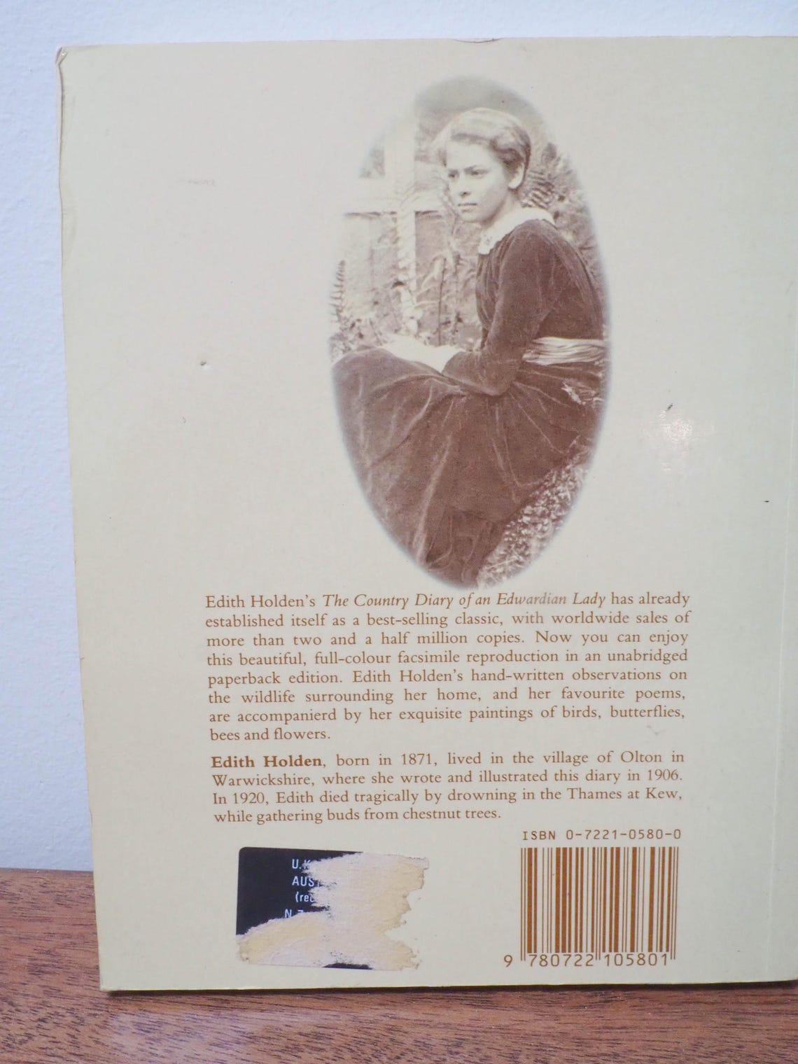 1987 the Country Diary of an Edwardian Lady - Edith Holden - Smaller ...