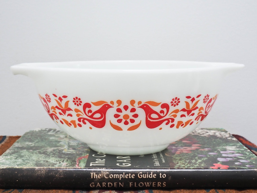 Friendship Pyrex Bowl 443 70s Friendship Cinderella Dish Vintage ...