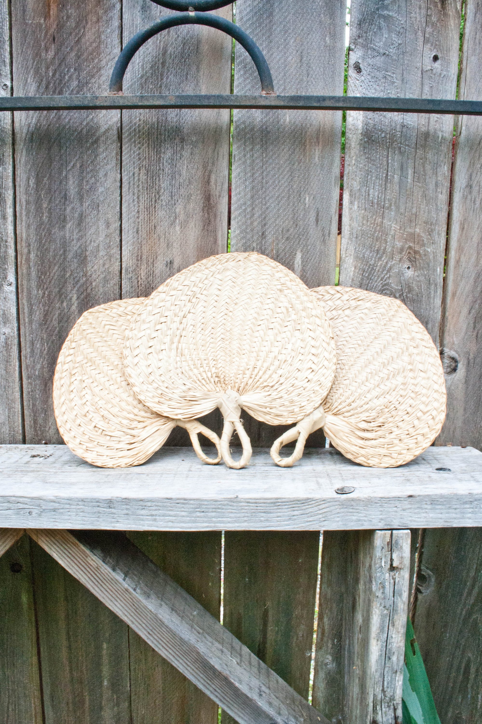 Fan Shaped Woven Wall Decor - 3 Available - Woven Fan Wall Decor ...