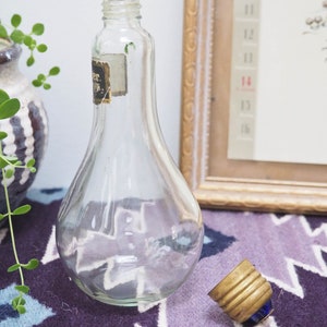 Vtg Clear Glass Skin Bracer After Shave Bottle - Mennen Skinbracer ...