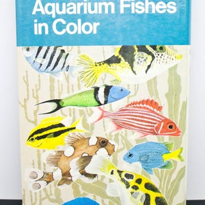 Aquarium Fishes in Color JM Madsen Vintage Fish Book 1975 Fish Plates ...
