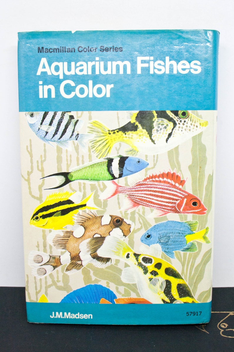 Aquarium Fishes in Color JM Madsen Vintage Fish Book - Etsy