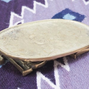 70s Brass Later Clip Vintage Brass Paper Clip 60s Office Decor Vintage ...