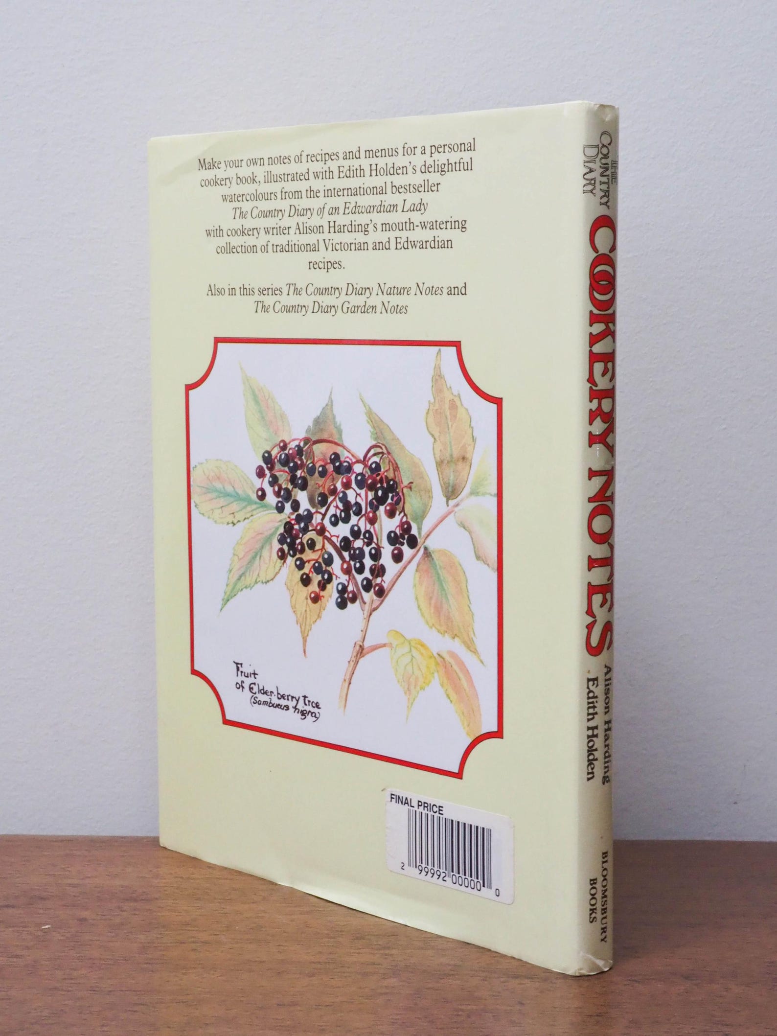 The Country Diary Cookery Notes - Edith Holden / Alison Harding - 1993 ...
