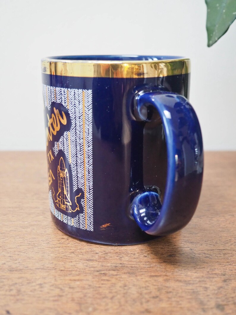 Johnson Space Center Nasa Souvenir Mug - Vintage Houston Mug - Vtg ...