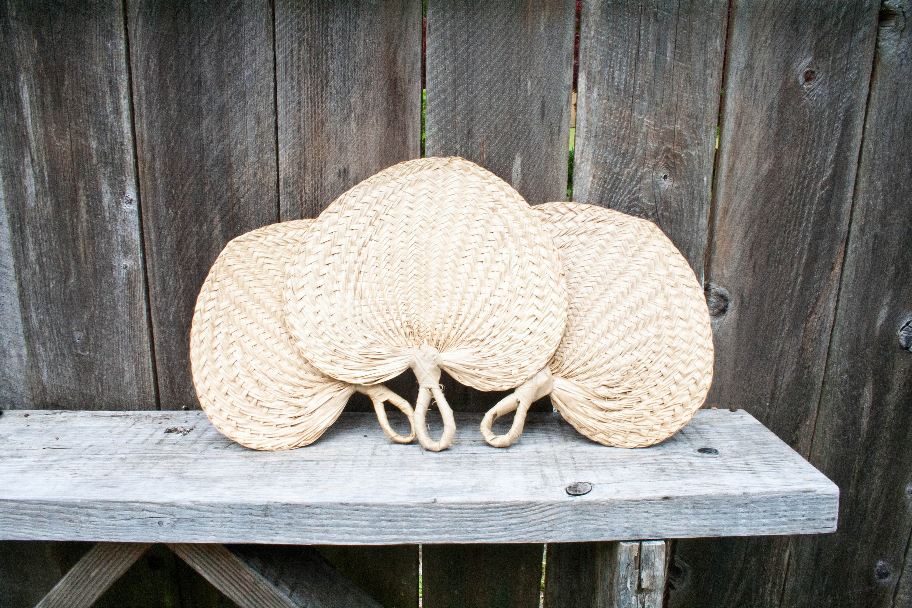 Fan Shaped Woven Wall Decor 3 Available Woven Fan Wall - Etsy