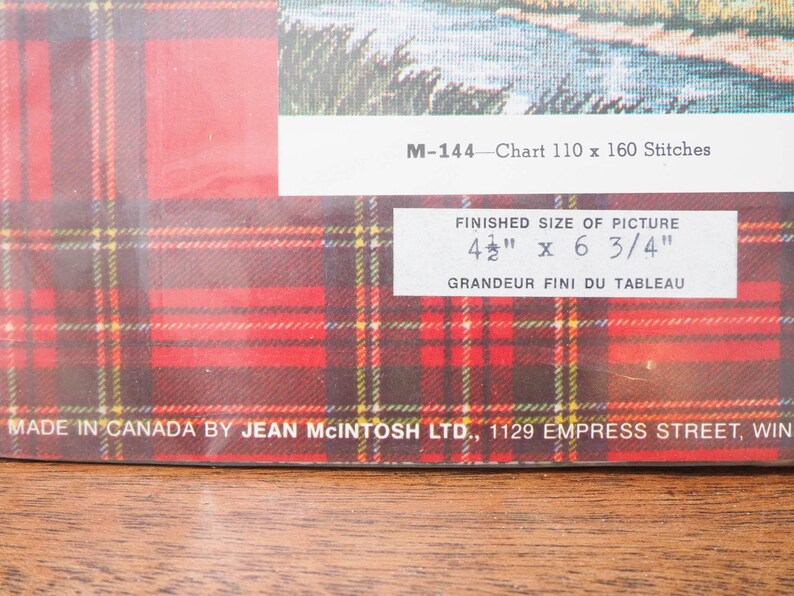 Vtg Jean Mcintosh Needlework Kit - Petit Point - YOUR CHOICE - M-145 M ...