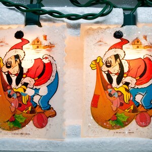 Walt Disney Novelty Light Set Kurt Adler Lights Mickey Donald Goofy ...