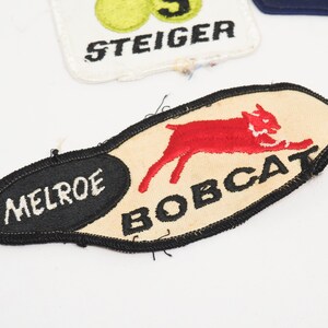 Mix Lot of Patches Vintage Misc Patches Steiger Melroe Bobcat Wackenhut ...