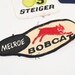 Mix Lot of Patches Vintage Misc Patches Steiger Melroe Bobcat Wackenhut ...