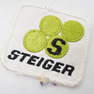 Mix Lot of Patches Vintage Misc Patches Steiger Melroe Bobcat Wackenhut ...