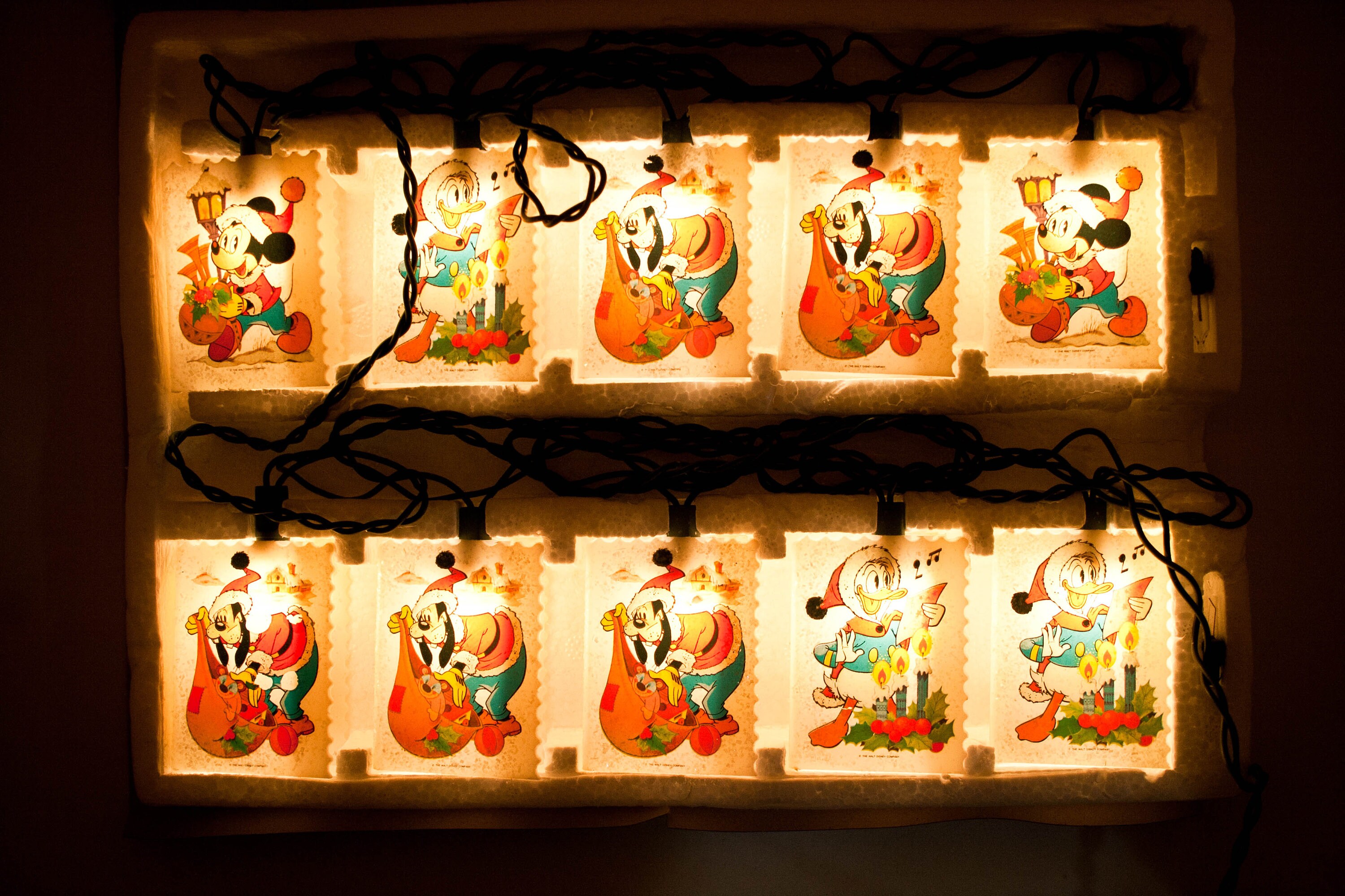 Walt Disney Novelty Light Set Kurt Adler Lights Mickey - Etsy Canada