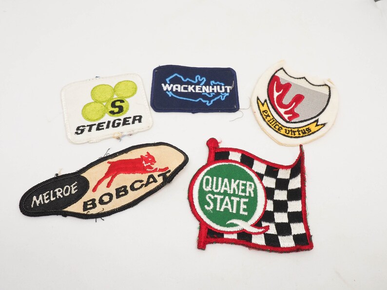 Mix Lot of Patches Vintage Misc Patches Steiger Melroe - Etsy