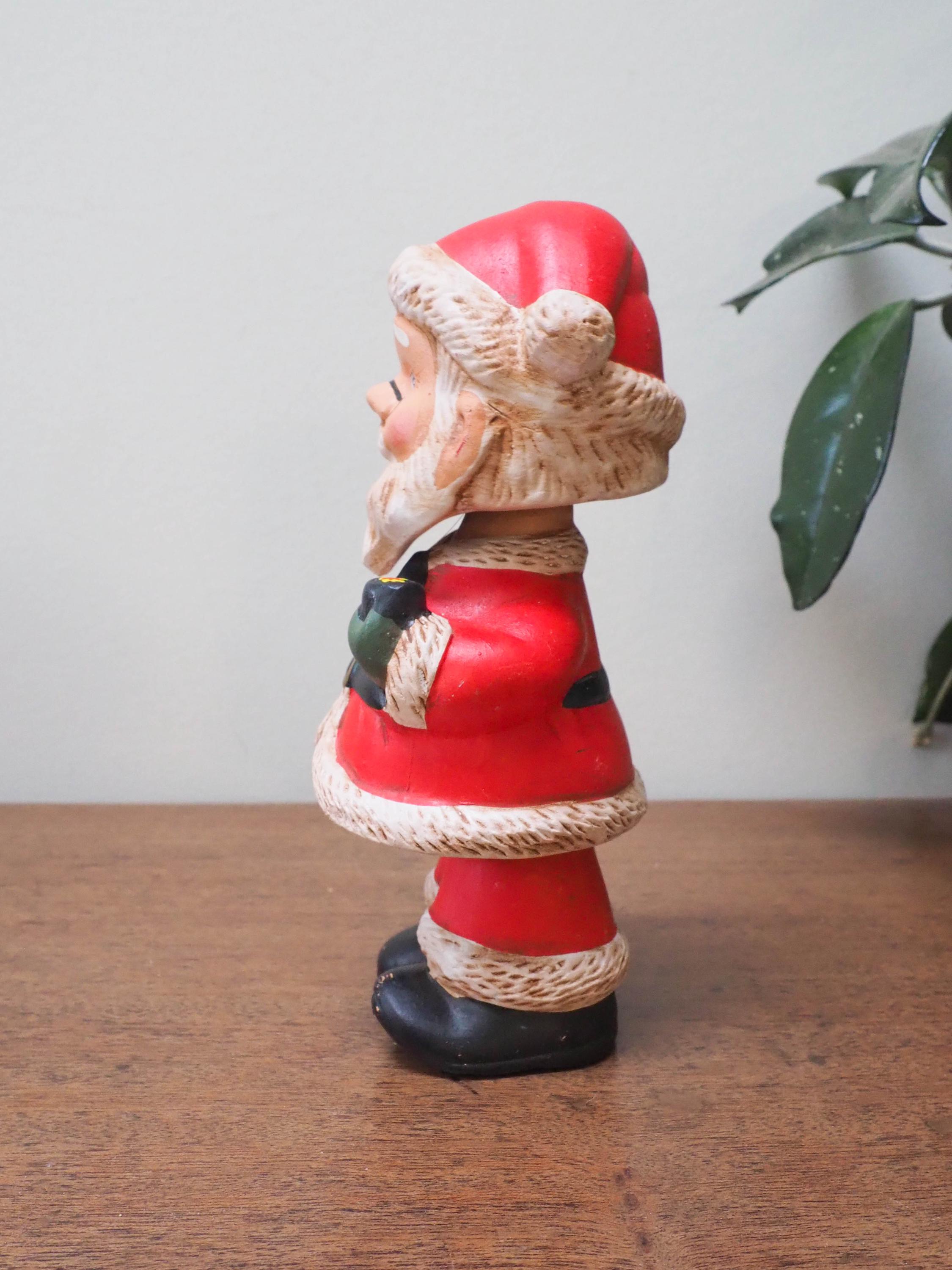 Vtg Christmas Santa Bobble Head - Vintage Bobble Head Santa Claus ...
