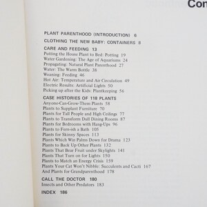 Plant Parenthood Book - 1970s Houseplant Reference by Maggie Baylis - Etsy