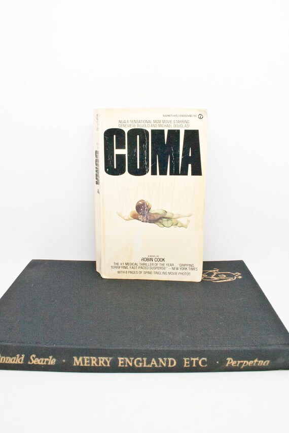Coma Robin Cook Vintage Book Medical Thriller Novel - Etsy