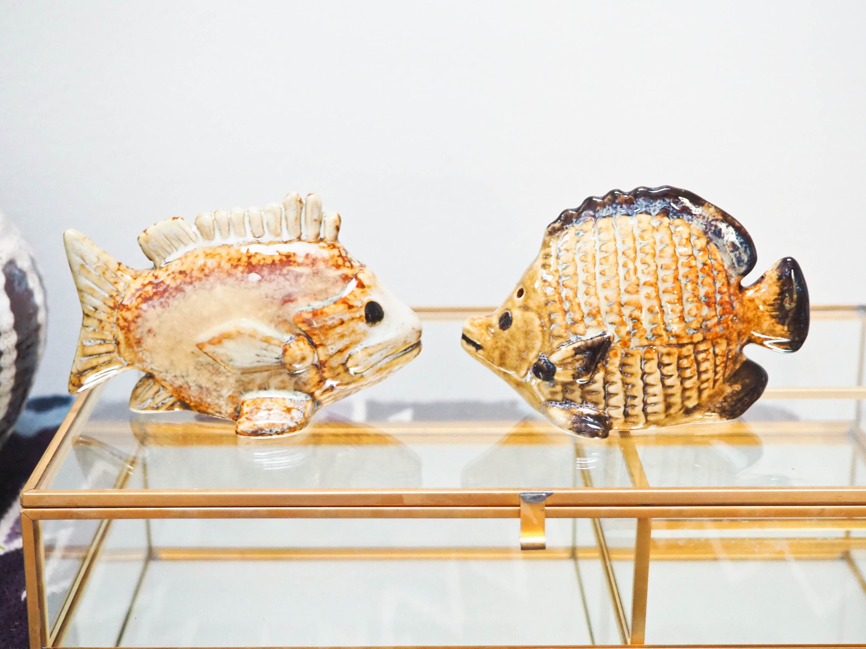 Vtg Ceramic Fish Shakers Mismatched Fish Figurine Beach - Etsy