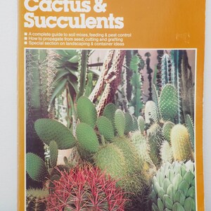 The World of Cactus & Succulents - 70s Ortho Books - Indoor Gardening ...