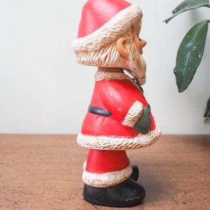 Vtg Christmas Santa Bobble Head - Vintage Bobble Head Santa Claus ...