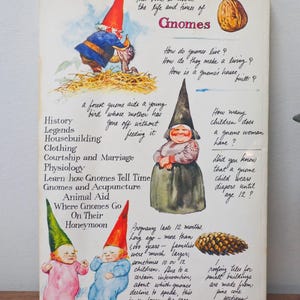 Gnomes - Rien Poortvliet - Wil Huygen - 70s Paperback - Mythical ...