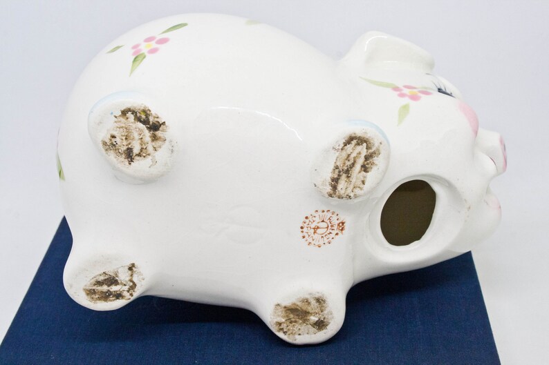 Vtg Ruben Pig Planter and Piggy Bank 60s 70s Pig Bank Plant - Etsy Canada