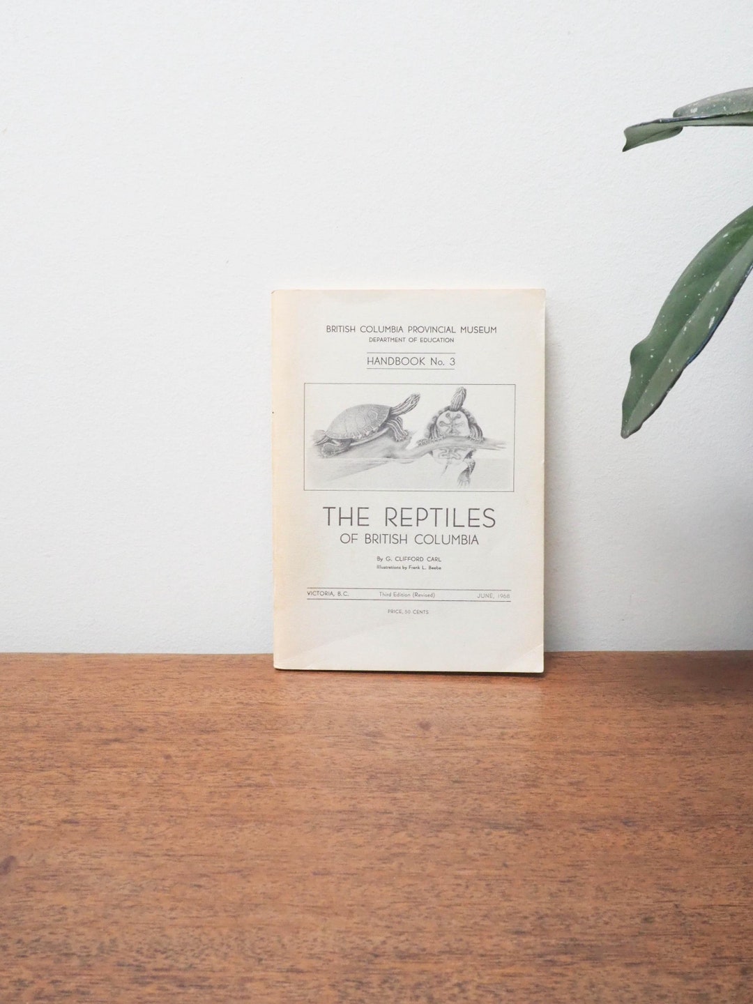 The Reptiles of British Columbia - G. Clifford Carl - 1968 - Reptile ...