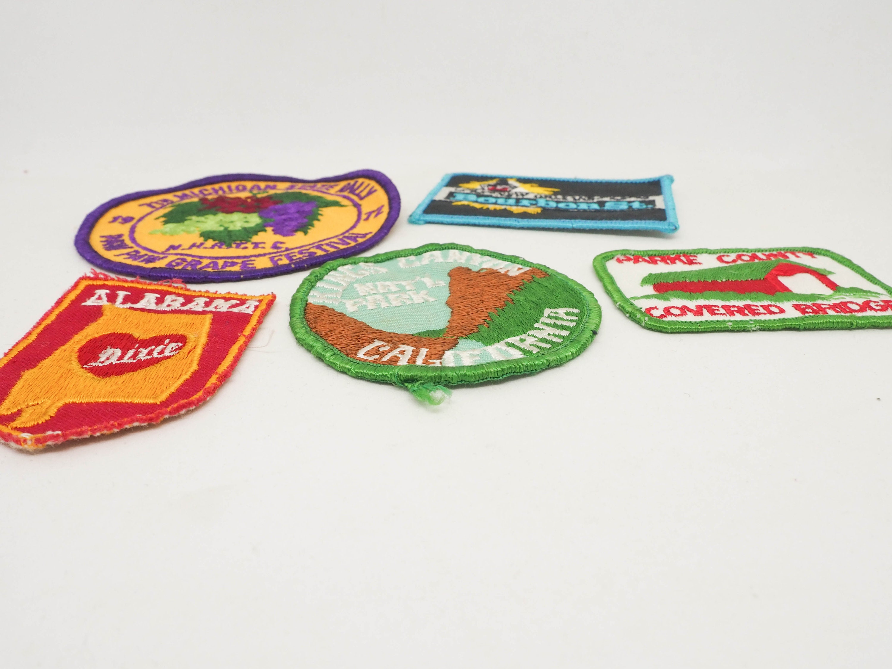 Mix Lot of Patches Vintage Misc Patches Alabama Kings - Etsy