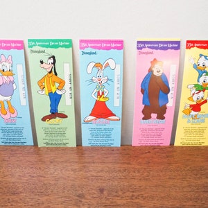 Vtg Disney Dream Machine Ticket 1990 - Set of 5 - 3 Sets Available ...