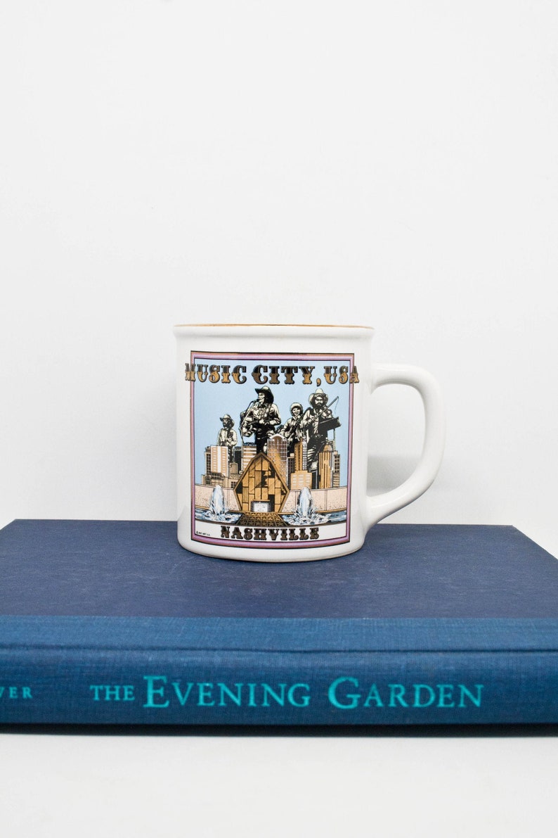 Nashville Souvenir Mug Music City USA Mug Made in Japan - Etsy