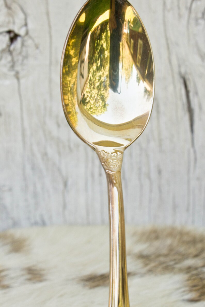 Silver Plated SHARON Tea Spoon 1847 Rogers Bros Silver | Etsy