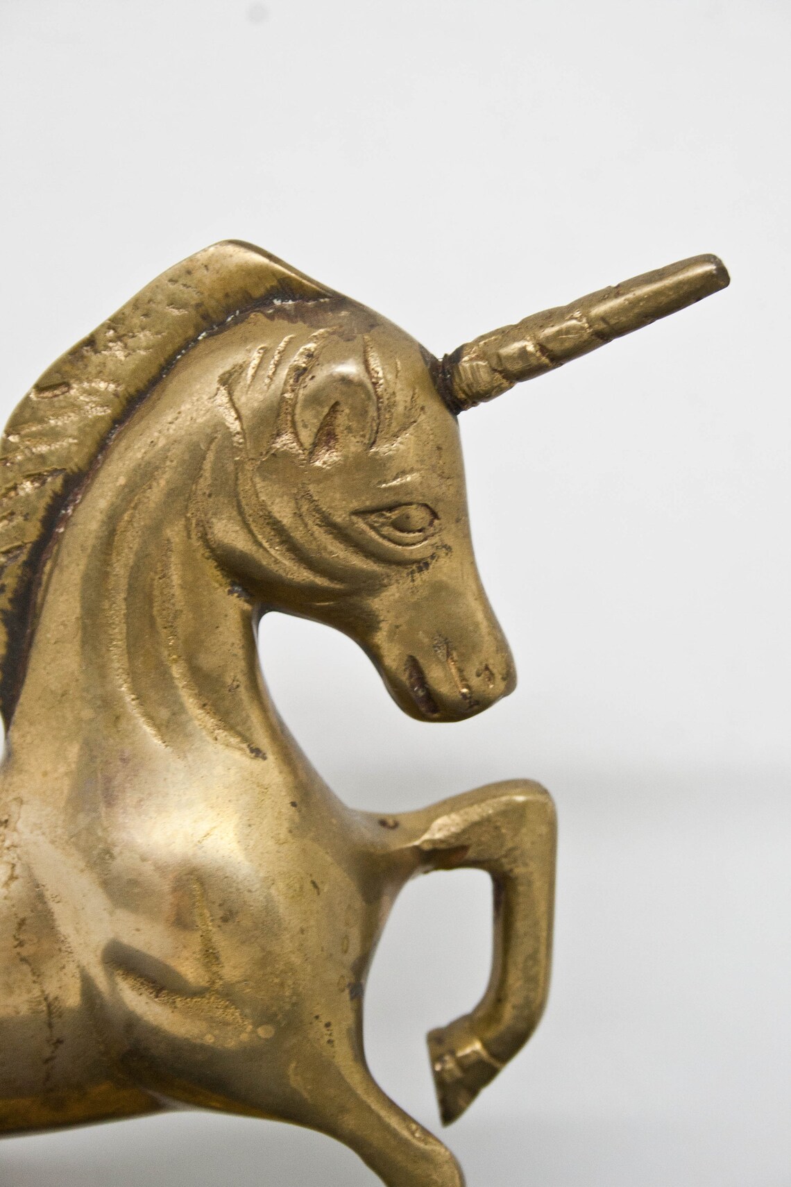 Brass Unicorn Vintage Unicorn Figurine Home Decor 70s | Etsy