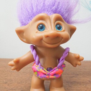 Vtg Troll Doll - YOUR CHOICE - 90s Russ - Ace Novelty Co - Purple Hair ...