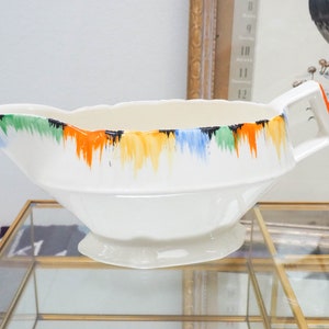 Myott, Son & Co Gravy Boat - Vtg Myott Rainbow Gravy Boat - Vintage ...
