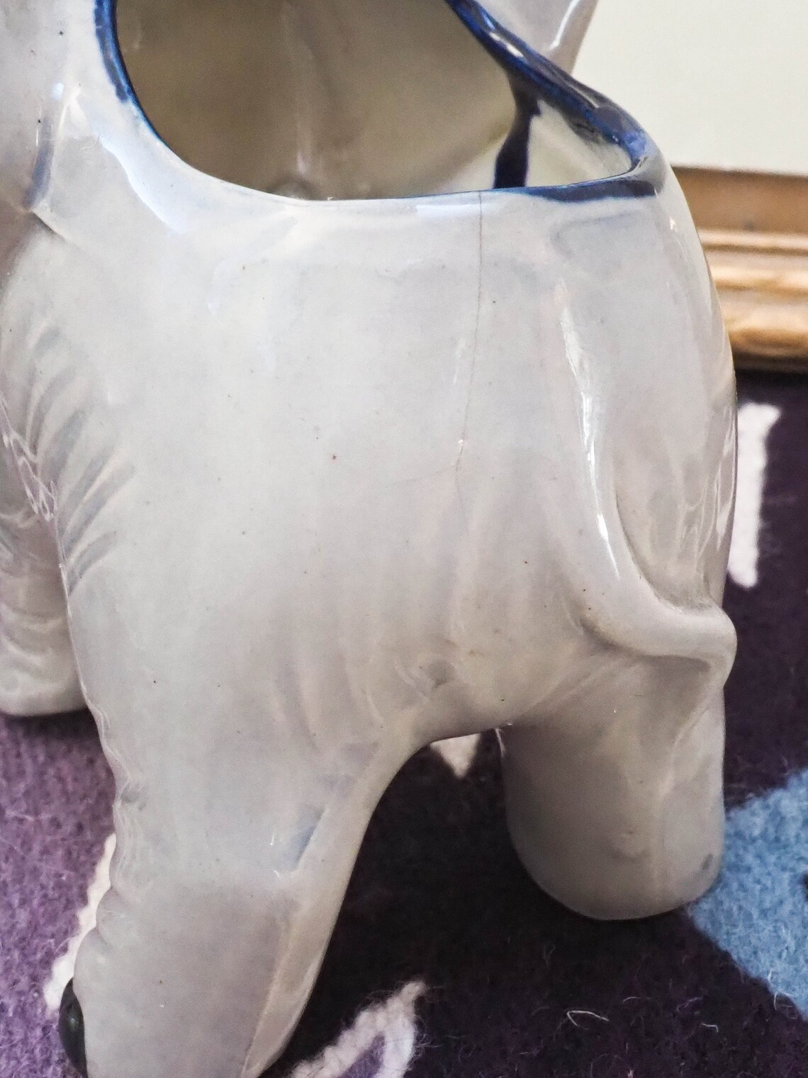 Vintage Shafford Ceramic Elephant Planter: 70s Nursery Decor - Etsy