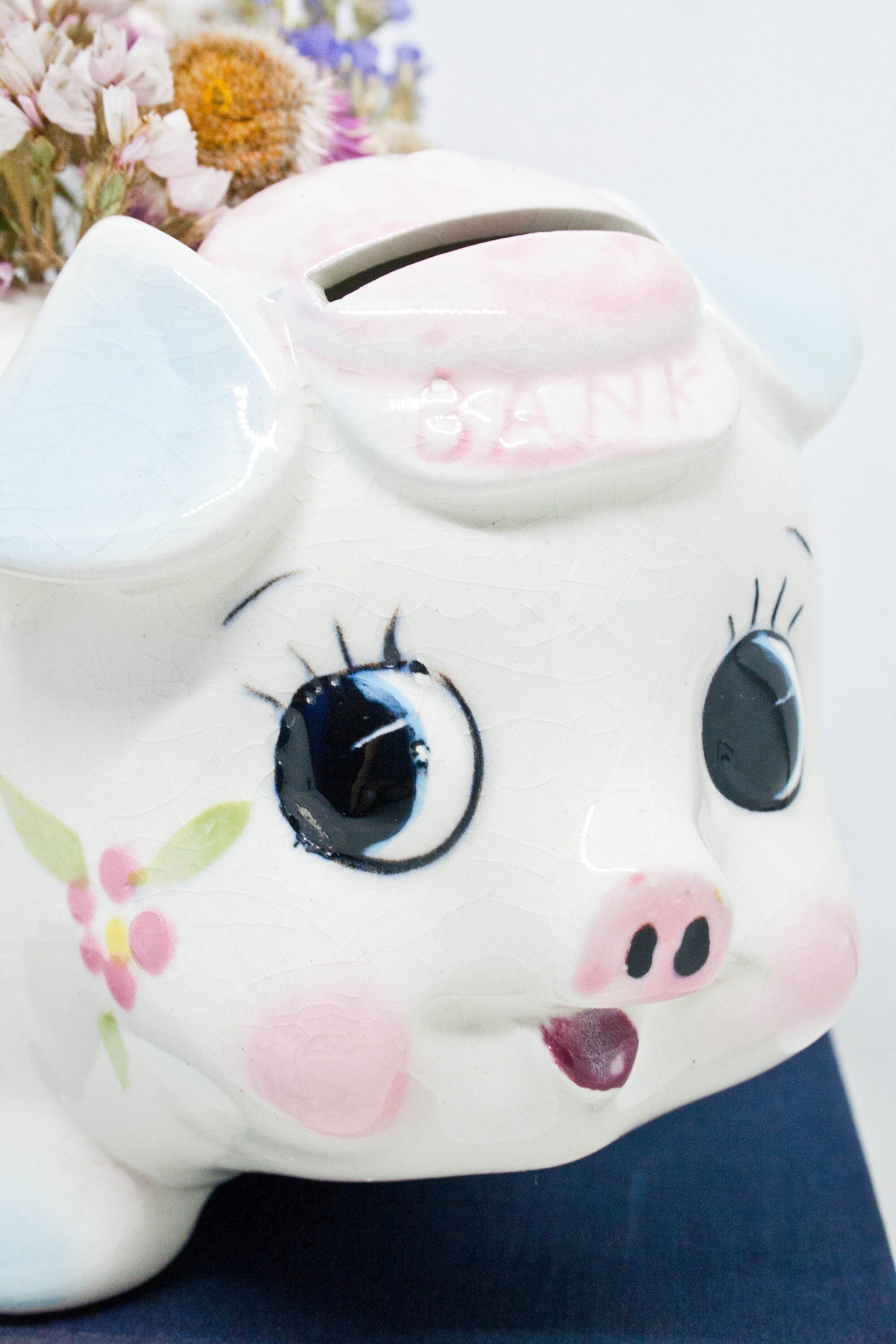 Vtg Ruben Pig Planter and Piggy Bank 60s 70s Pig Bank Plant - Etsy Canada