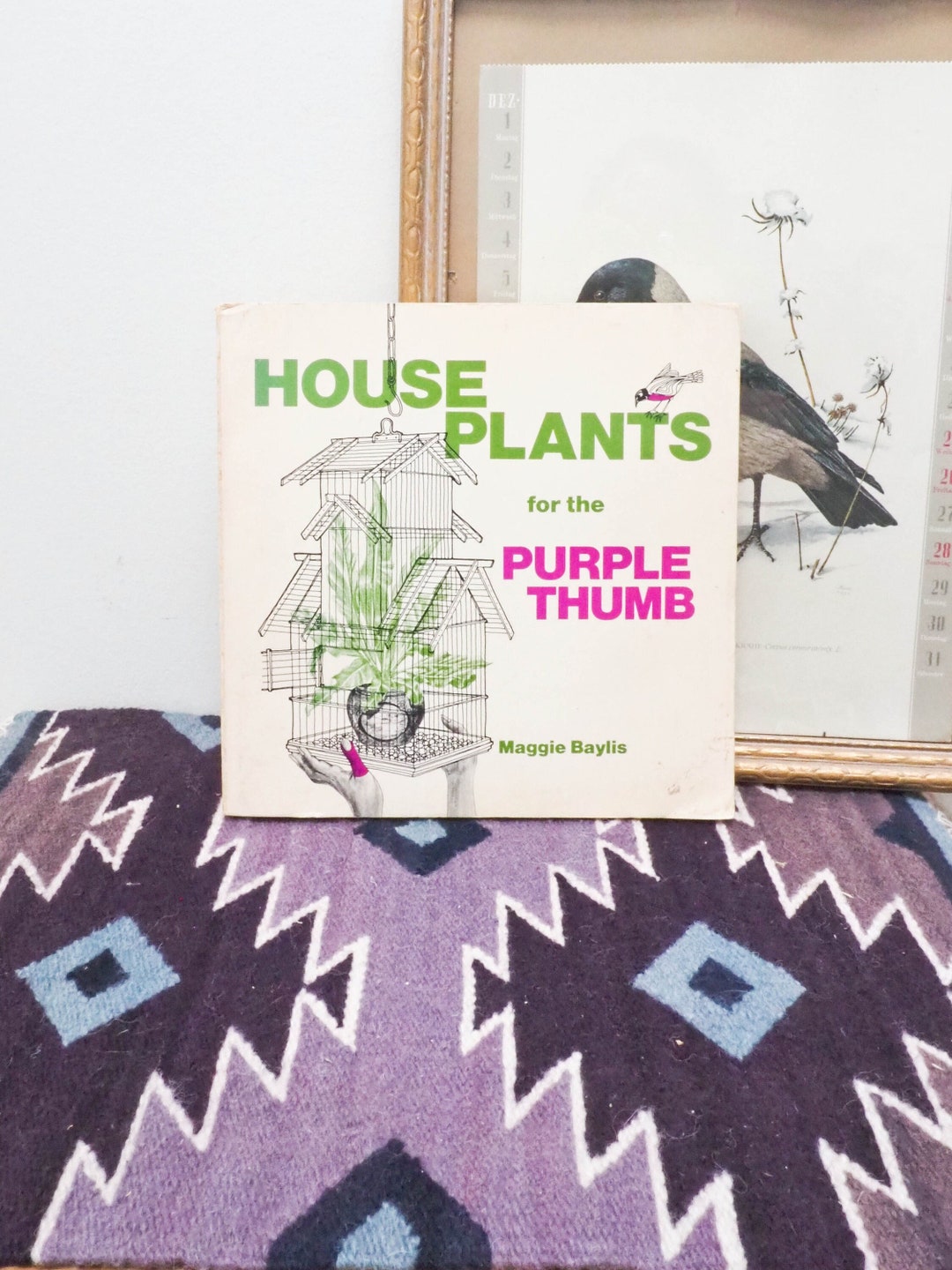 House Plants for the Purple Thumb Book - Maggie Baylis - 1974 - 70s ...