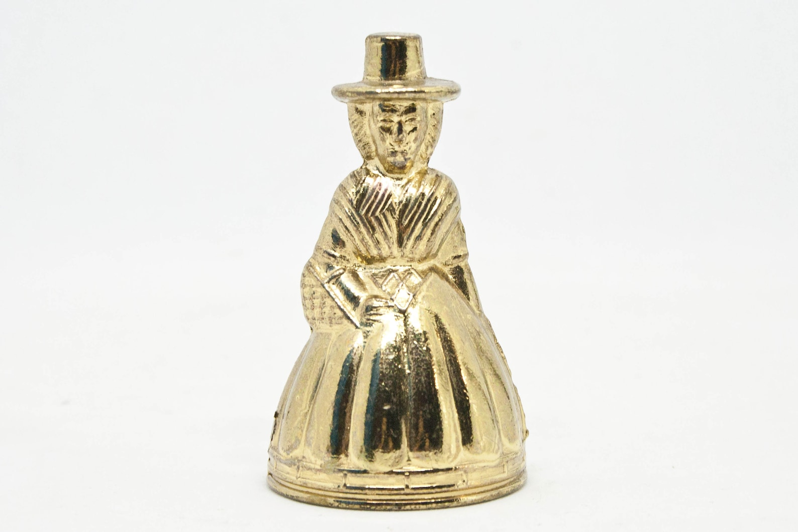 Brass Lady Bell Vtg Brass Bell Antique Brass Figurine - Etsy Canada
