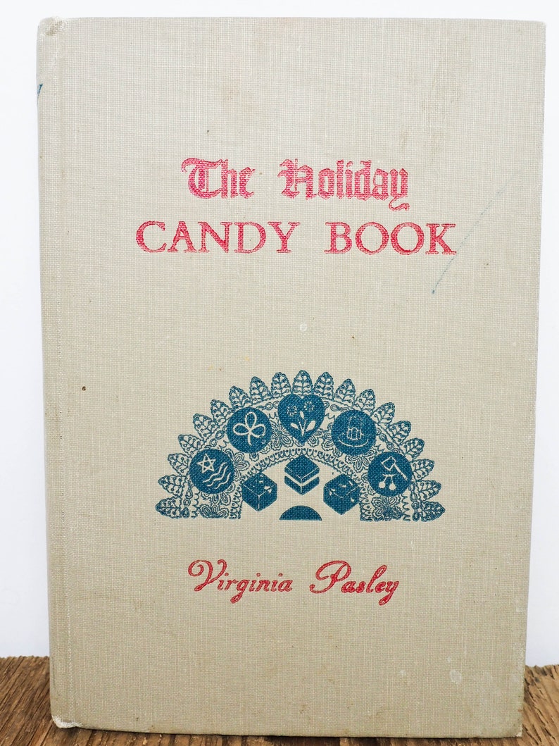 The Holiday Candy Book Virgina Pasley 50s Cookbook - Etsy