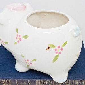 Vtg Ruben Pig Planter and Piggy Bank - 60s 70s Pig Bank Plant Holder ...