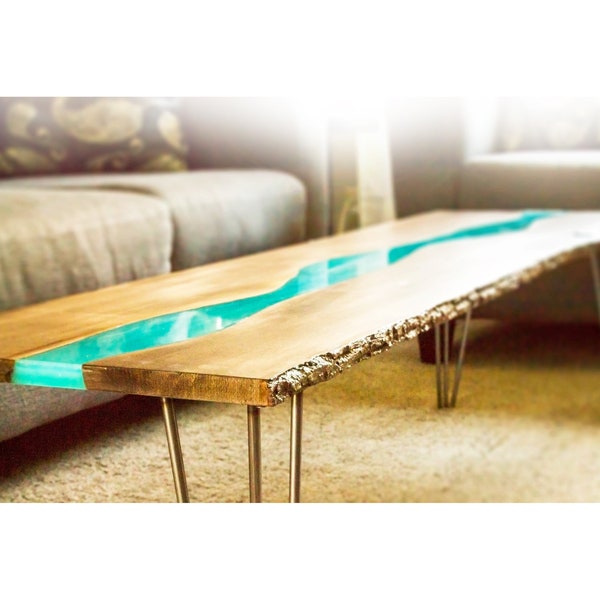 Led Resin Table - Etsy
