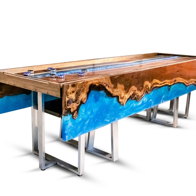 Led Resin Table - Etsy