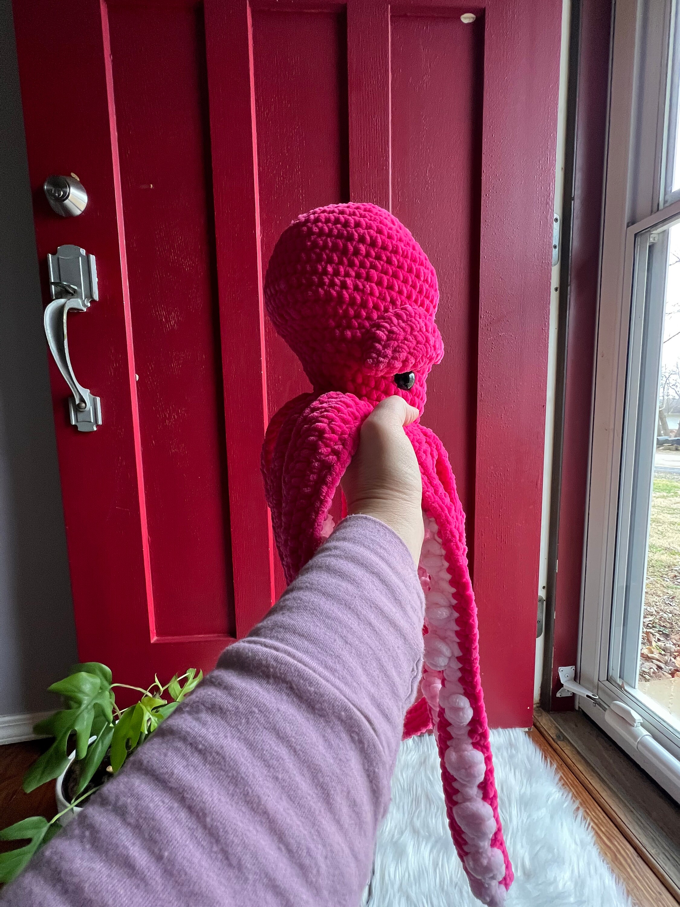 Octopus Crochet Plushie Stuffie Ocean Sea Pillow - Etsy