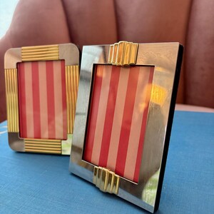 80's Art Deco Picture Frames - Etsy