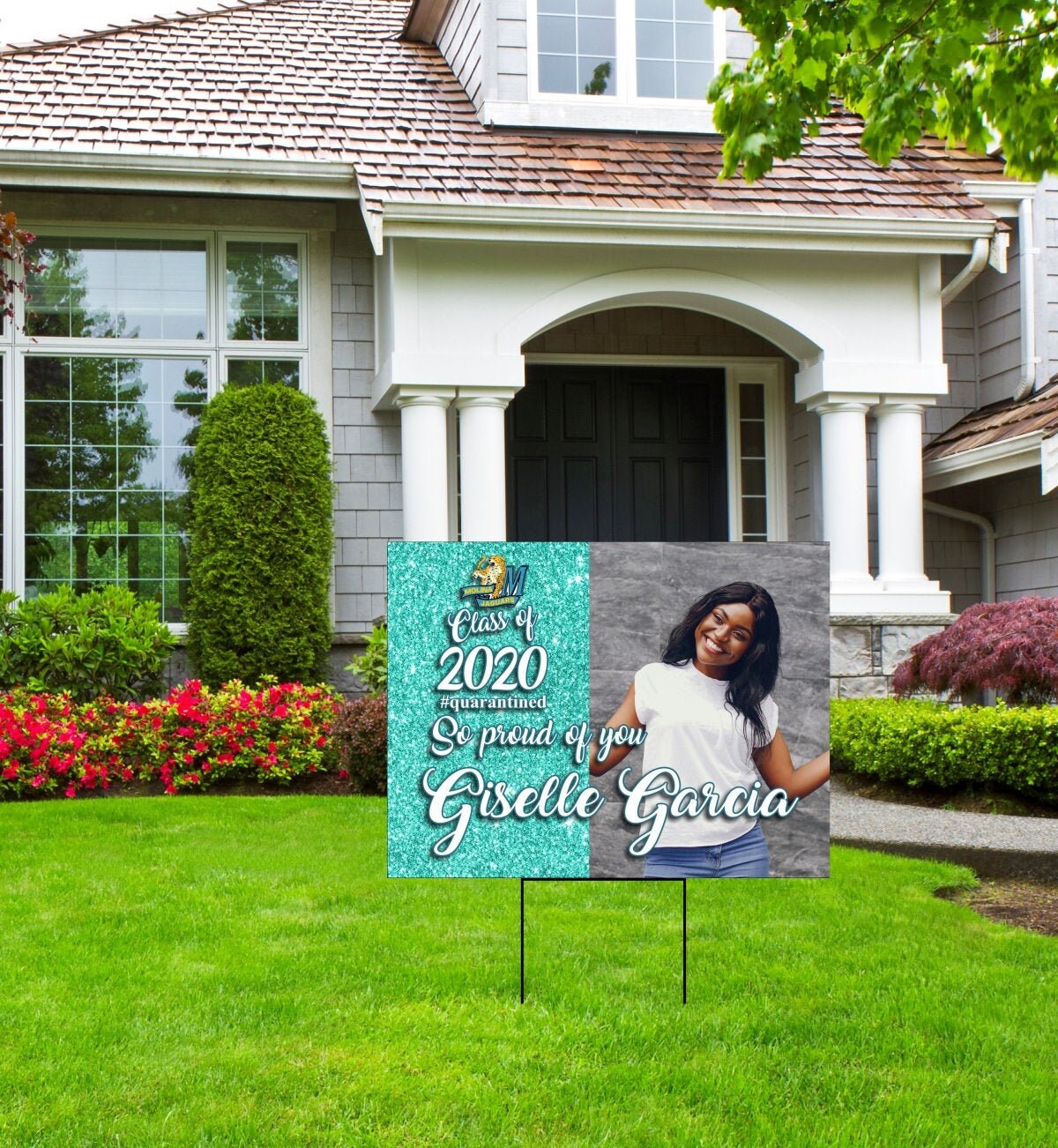 Custom Graduation Yard Sign 18x 24 with H Stake | Etsy